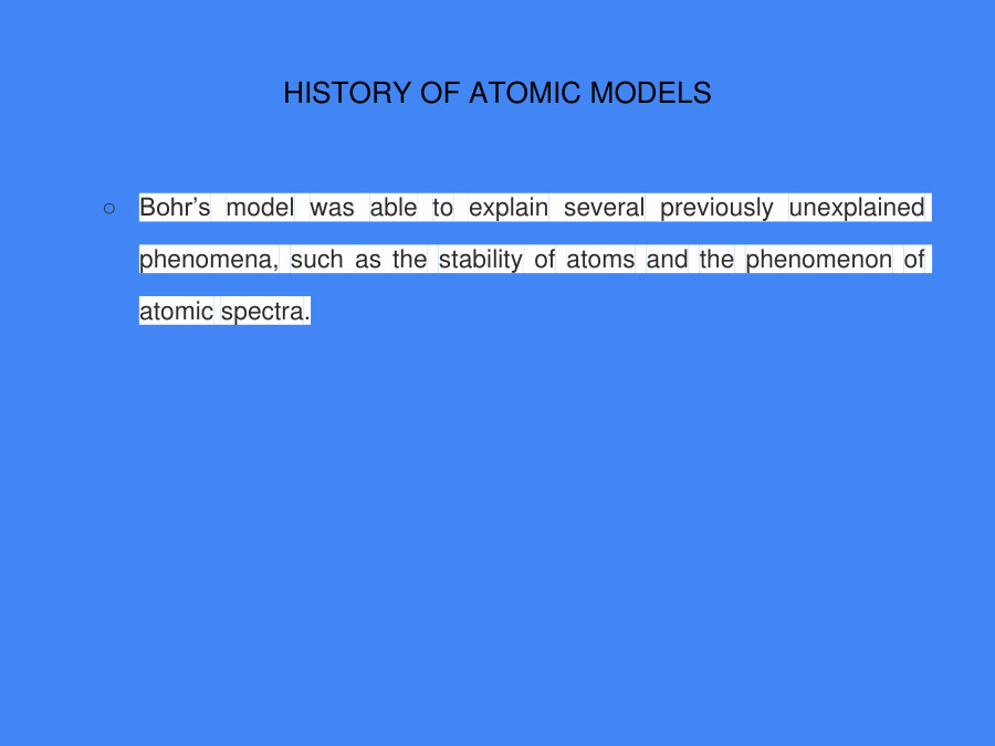 History of Atomic Models - PowerPoint Slides - LearnPick India