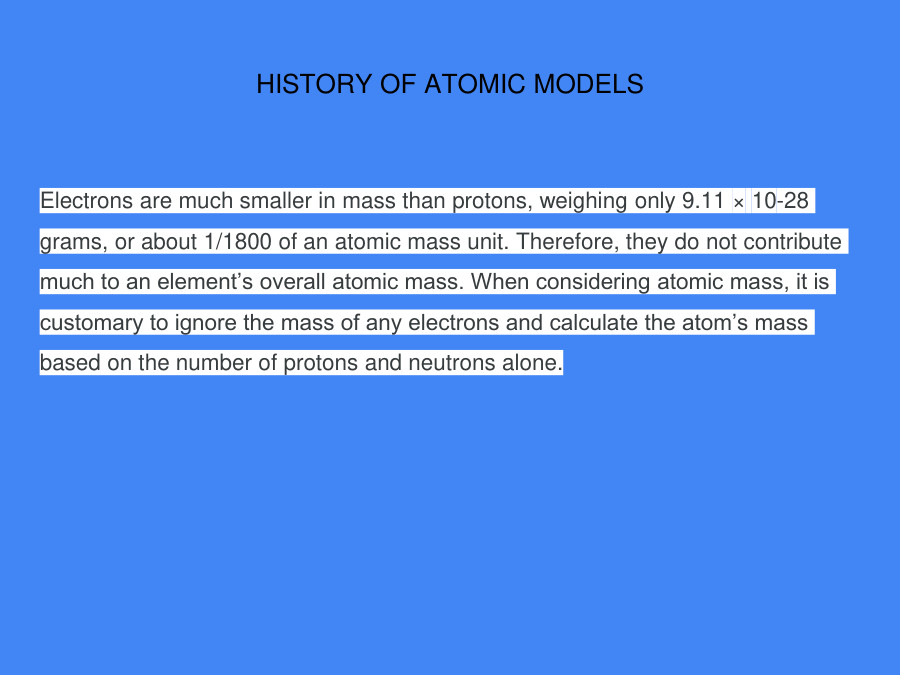 History of Atomic Models - PowerPoint Slides - LearnPick India