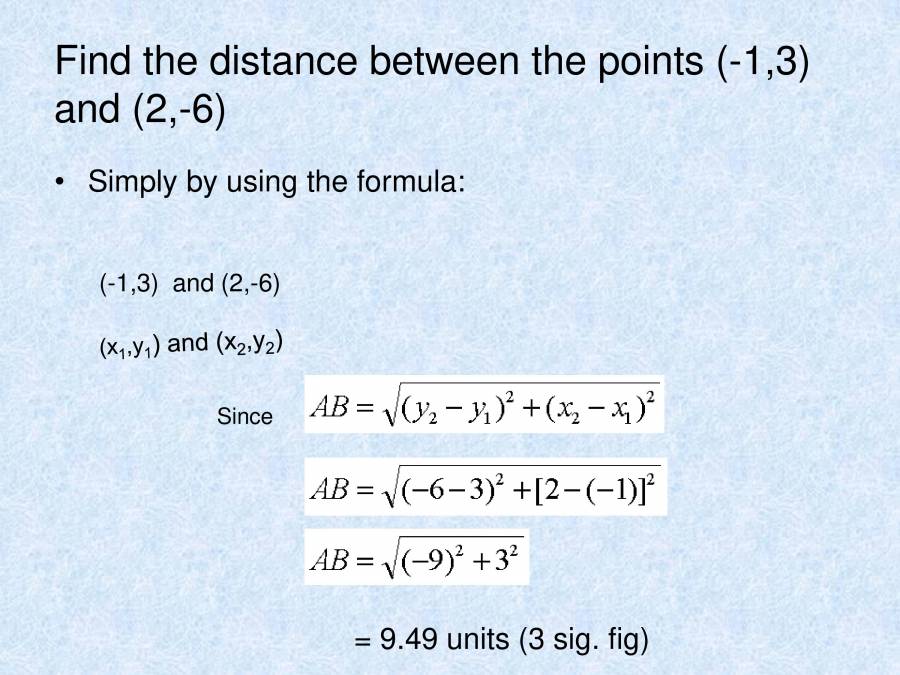 Co Ordinate Geometry - PowerPoint Slides - LearnPick India