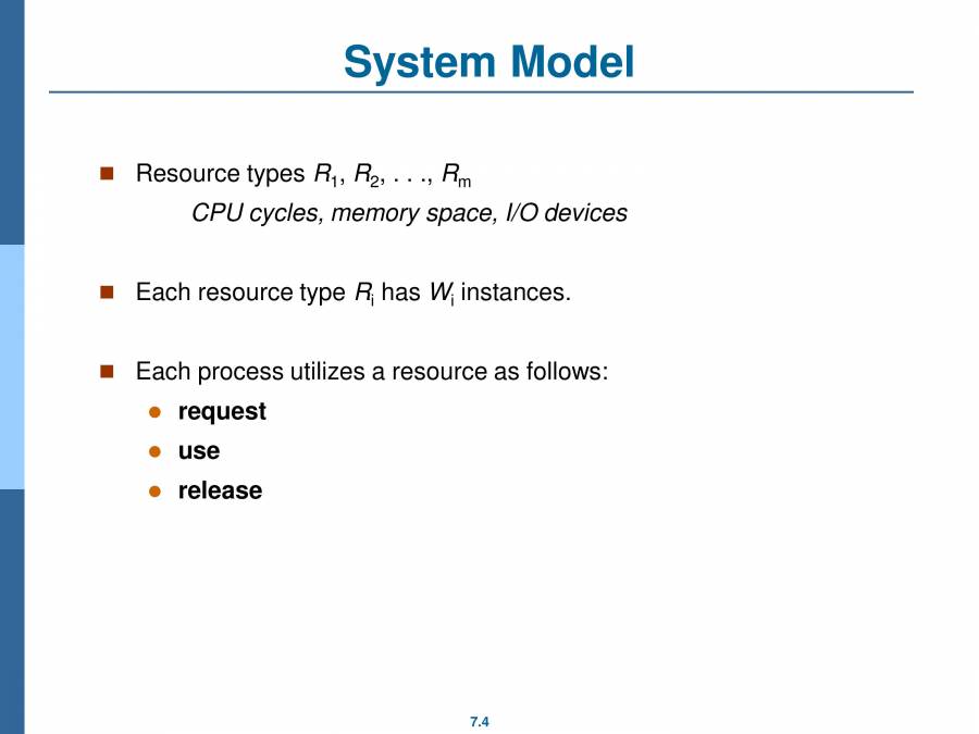 Operating System- Deadlocks - PowerPoint Slides - LearnPick India