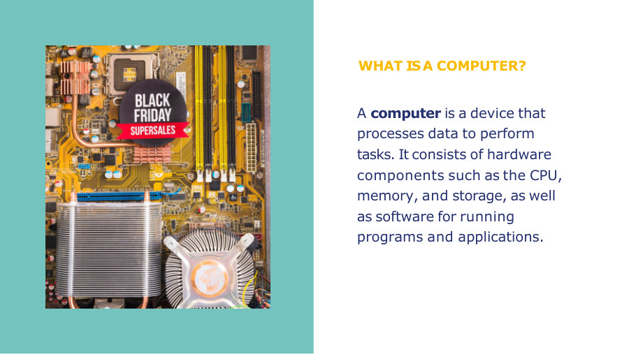 Computer Basics - PowerPoint Slides - LearnPick India