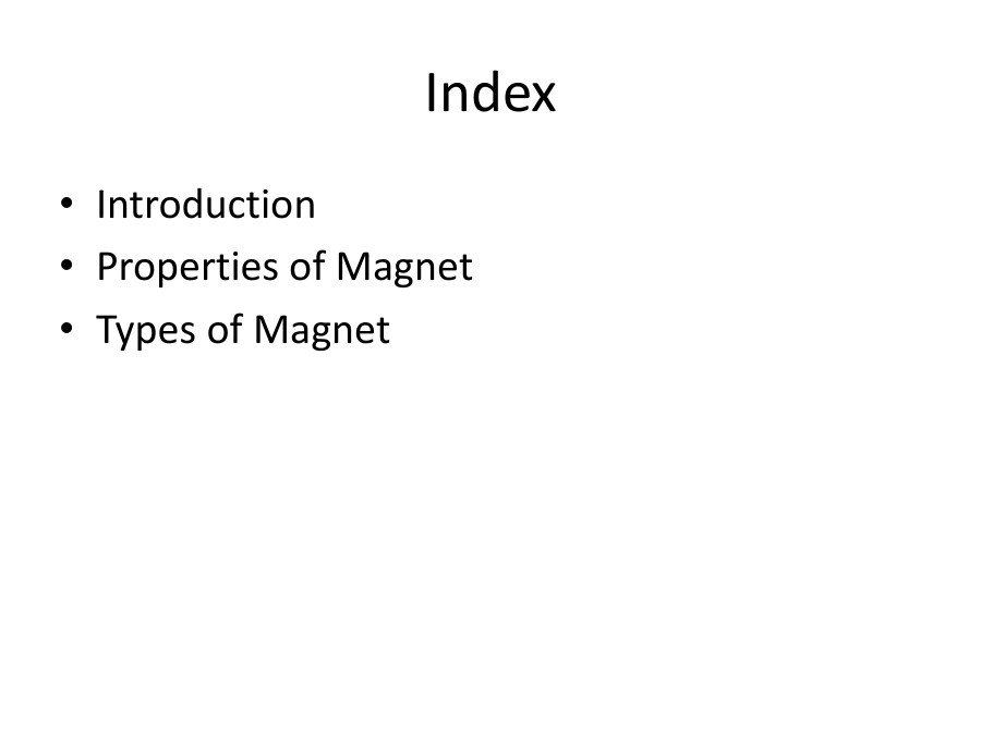 What is Magnet? - PowerPoint Slides - LearnPick India
