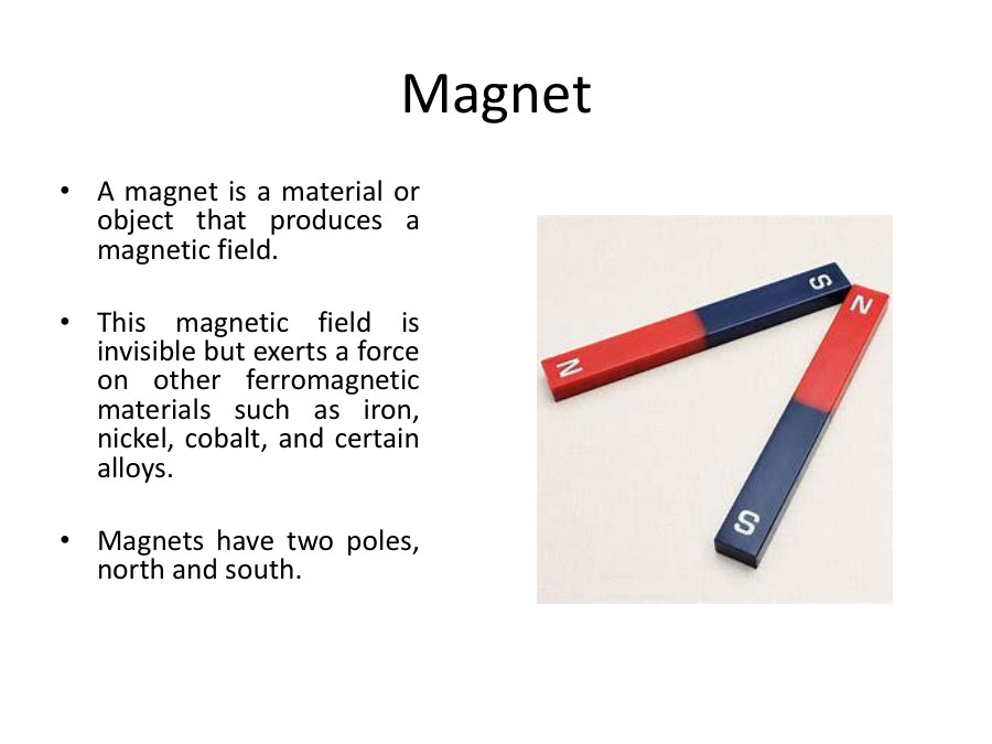 What is Magnet? - PowerPoint Slides - LearnPick India