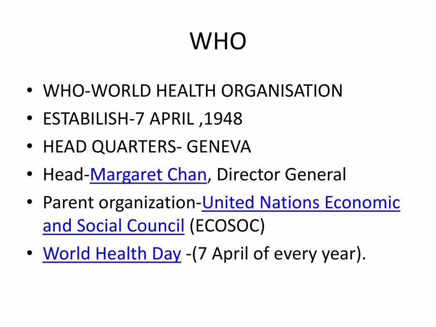 International Organisation - PowerPoint Slides - LearnPick India