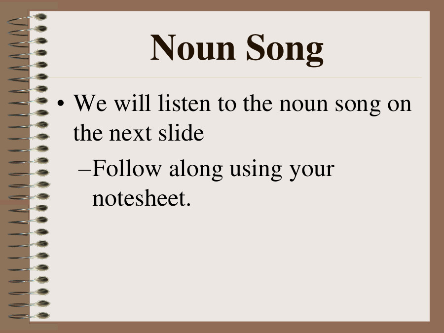 Nouns - PowerPoint Slides - LearnPick India