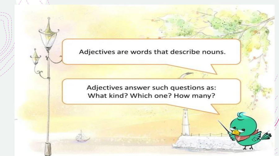 Notes on Adjective - PowerPoint Slides - LearnPick India