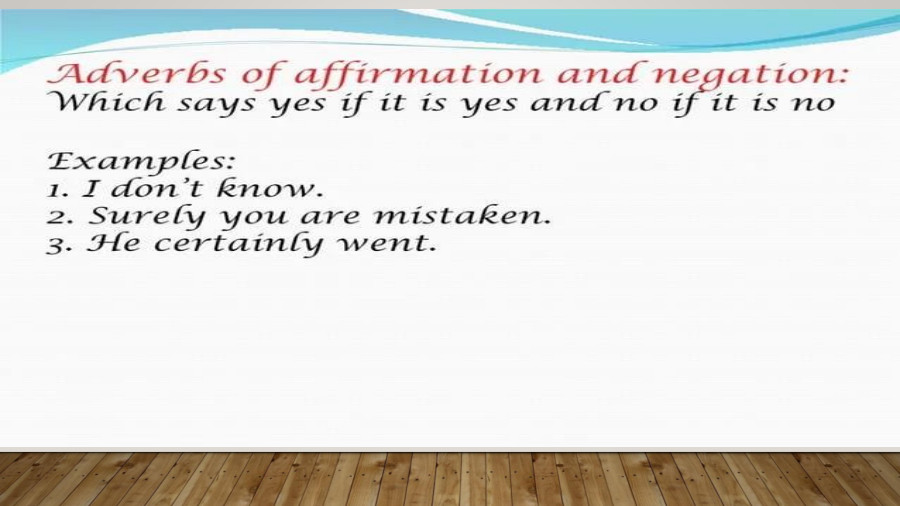 Adverb - PowerPoint Slides - LearnPick India