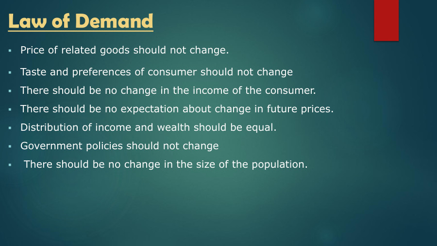 Demand - PowerPoint Slides - LearnPick India