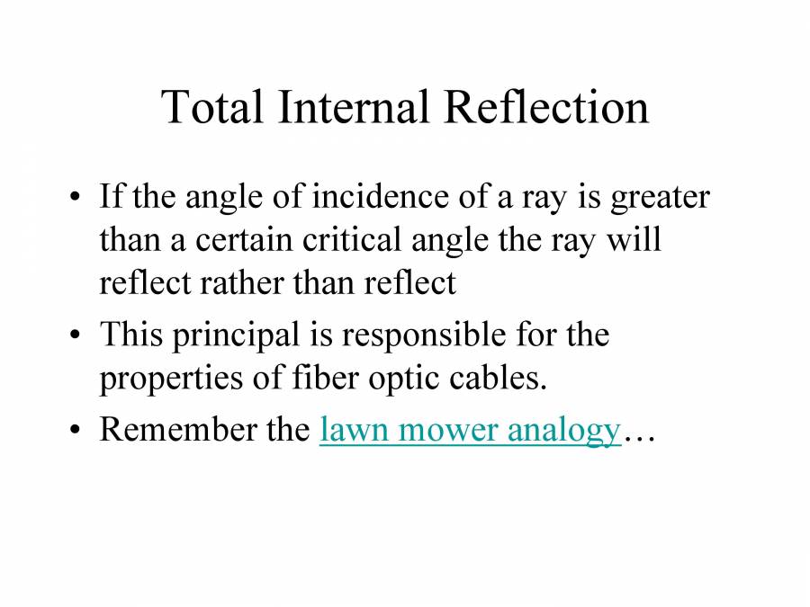 The Light And Its Properties - PowerPoint Slides - LearnPick India