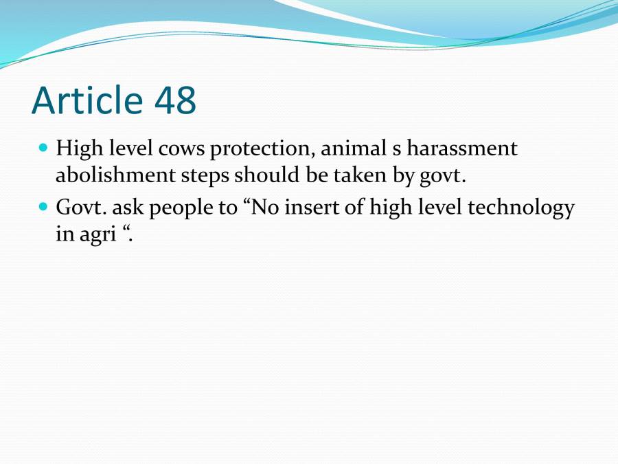 Indian Constitution - PowerPoint Slides - LearnPick India