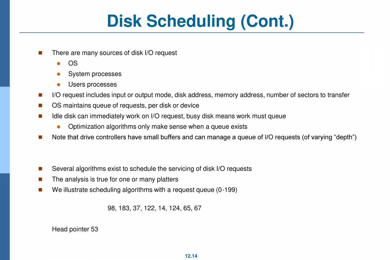 Operating System-Mass Storage Structure - PowerPoint Slides - LearnPick ...