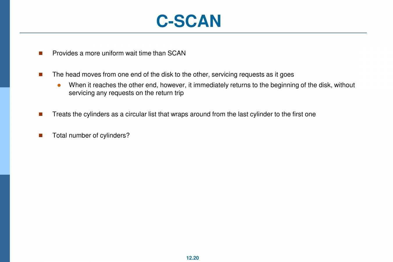 Operating System-Mass Storage Structure - PowerPoint Slides - LearnPick India