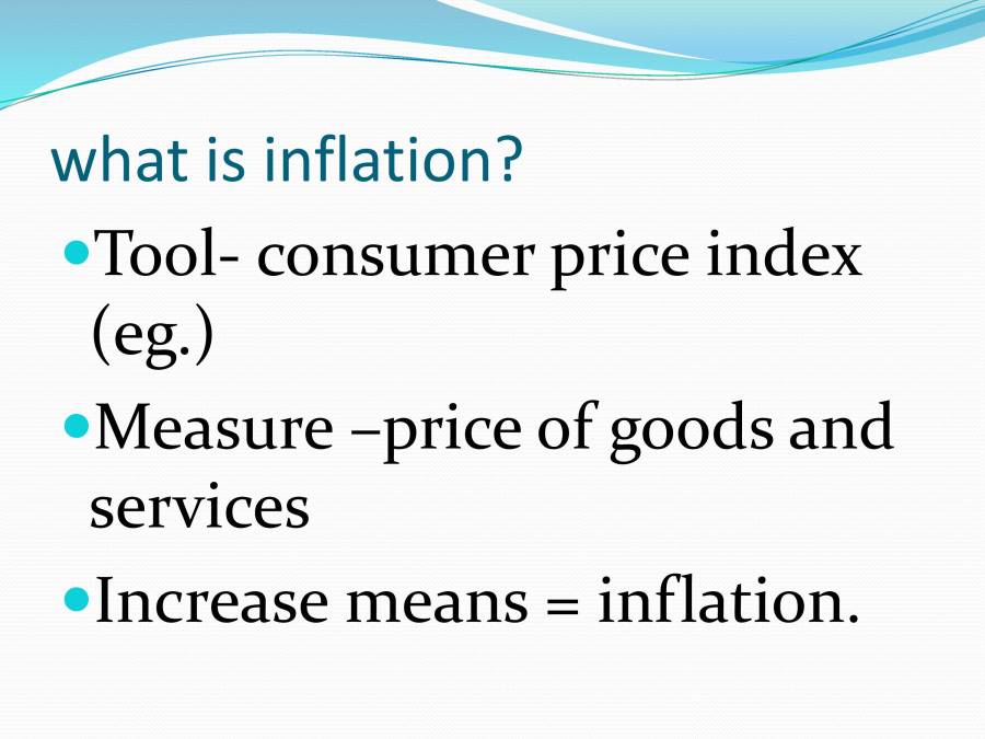 Inflation - PowerPoint Slides - LearnPick India