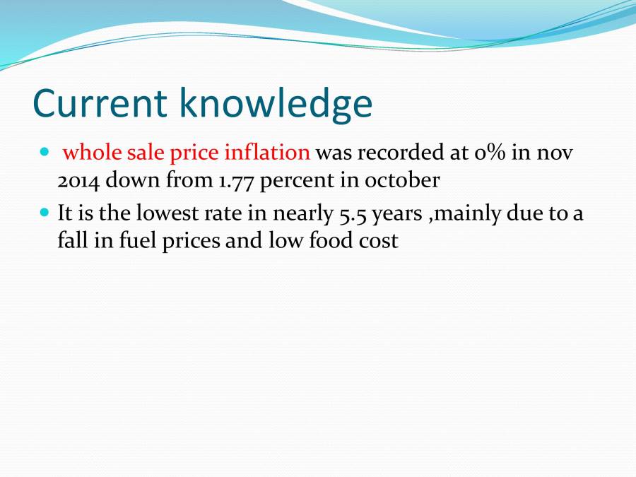 Inflation - PowerPoint Slides - LearnPick India
