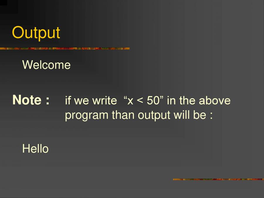 Operators In C - PowerPoint Slides - LearnPick India