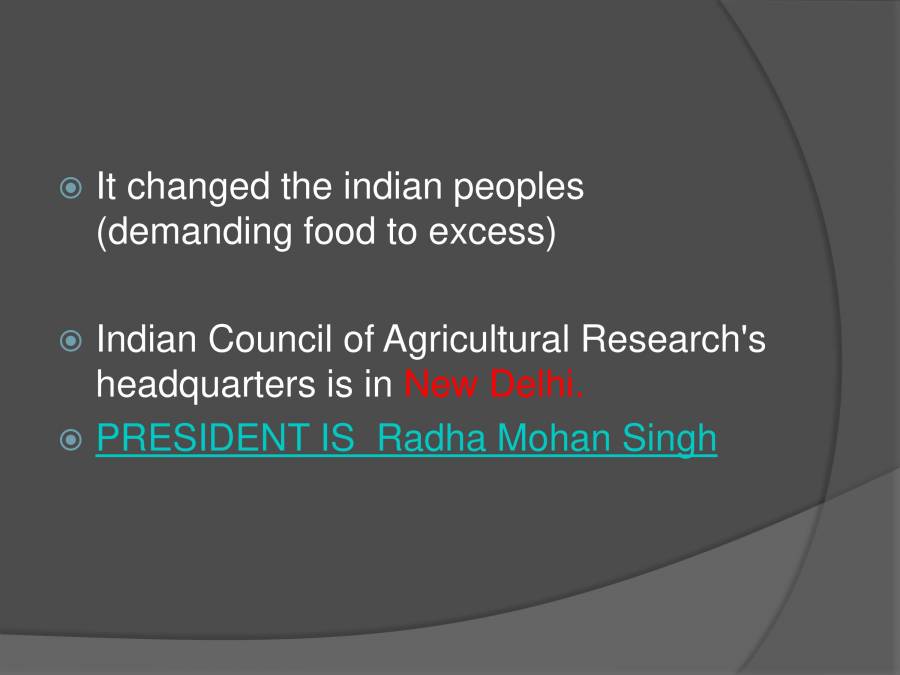 Indian Agriculture Over View - PowerPoint Slides - LearnPick India
