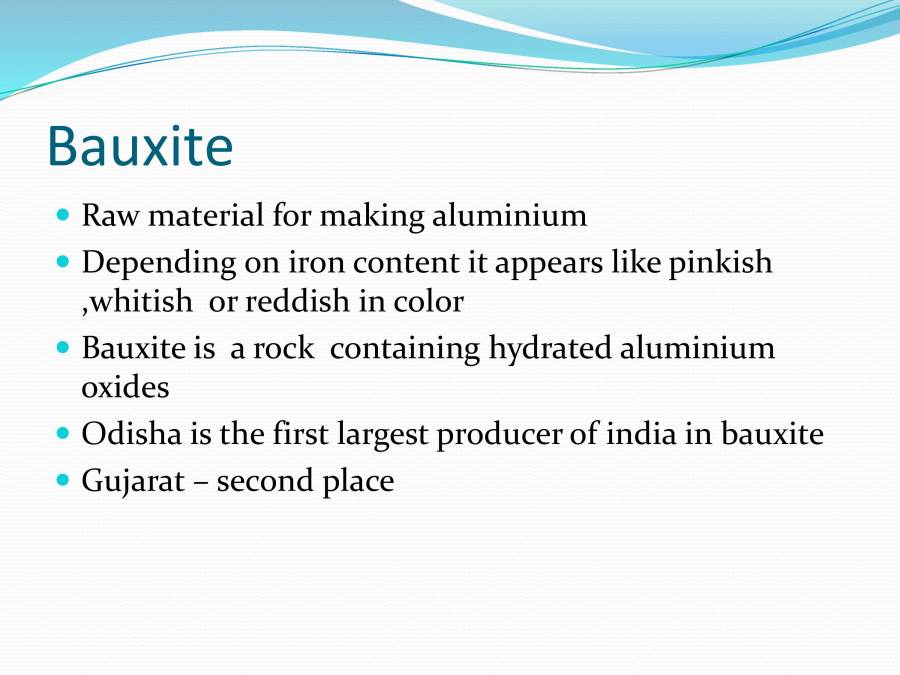 Minerals - PowerPoint Slides - LearnPick India