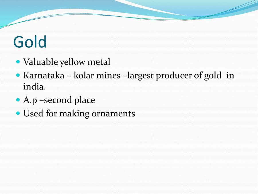 Minerals - PowerPoint Slides - LearnPick India