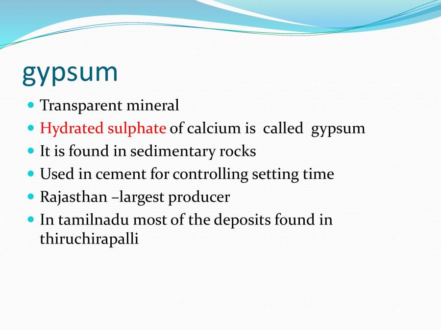 Minerals - PowerPoint Slides - LearnPick India