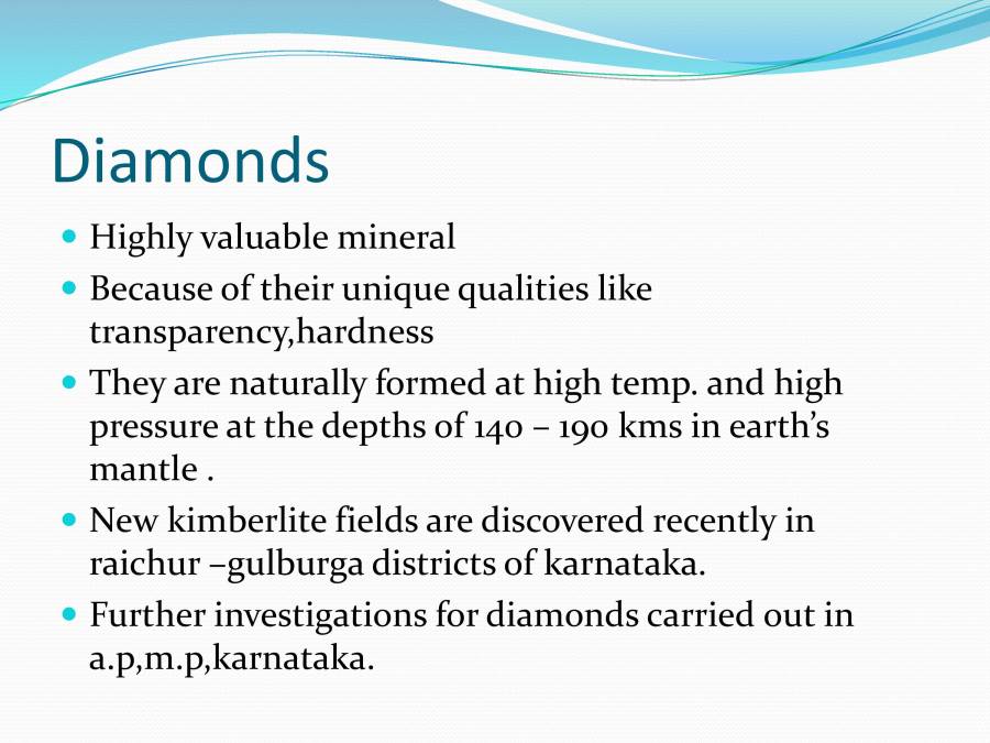 Minerals - PowerPoint Slides - LearnPick India