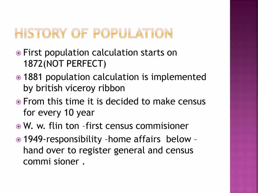 Population - PowerPoint Slides - LearnPick India