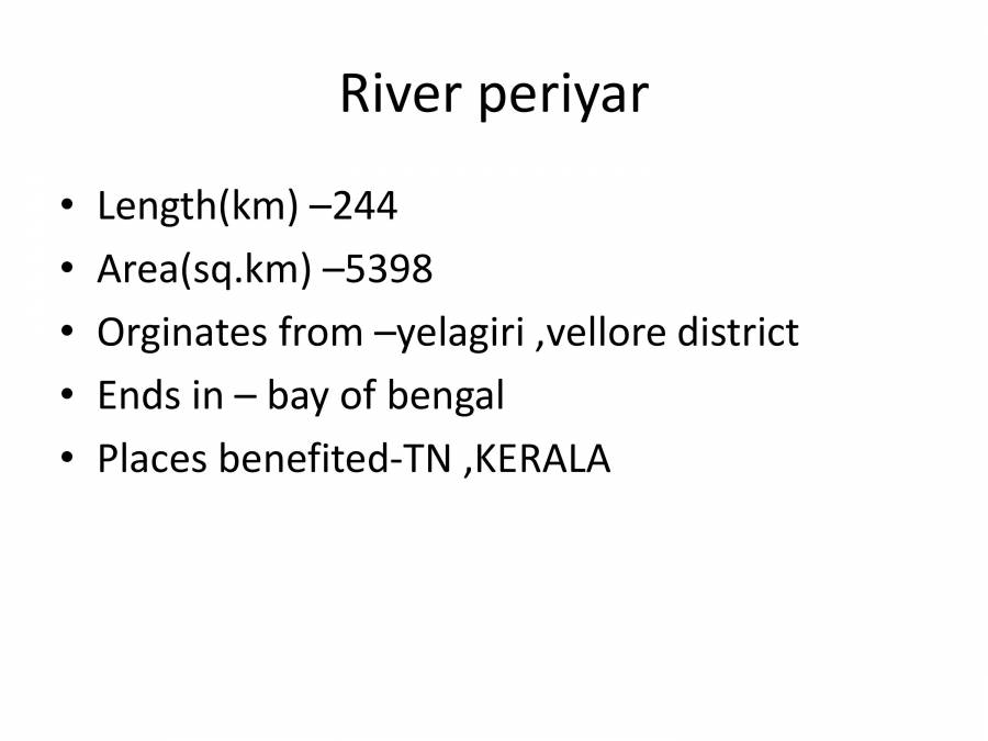 River System In India - PowerPoint Slides - LearnPick India