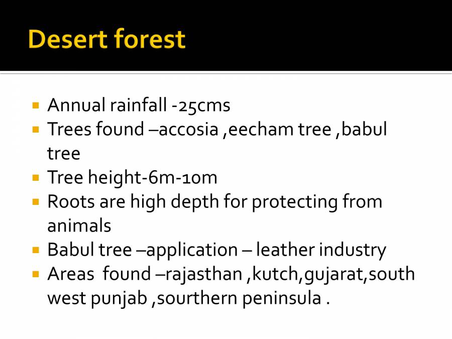 Forests - PowerPoint Slides - LearnPick India