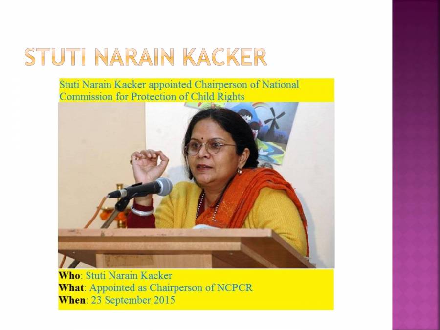 National Commission For Protection Of Child Rights - PowerPoint Slides ...