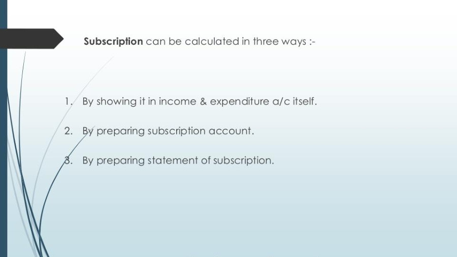 Accounts - PowerPoint Slides - LearnPick India