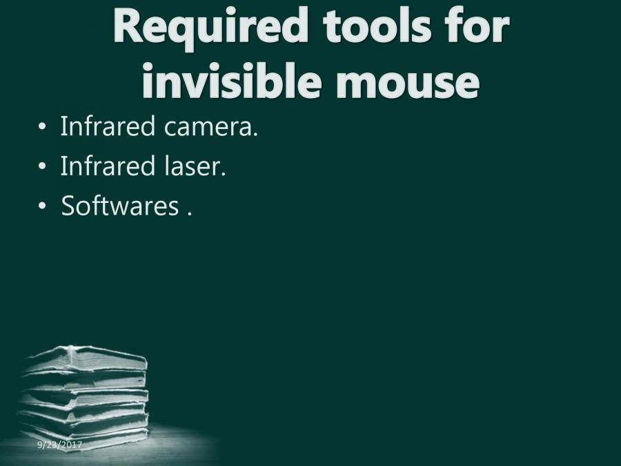 Invisible Mouse - PowerPoint Slides - LearnPick India