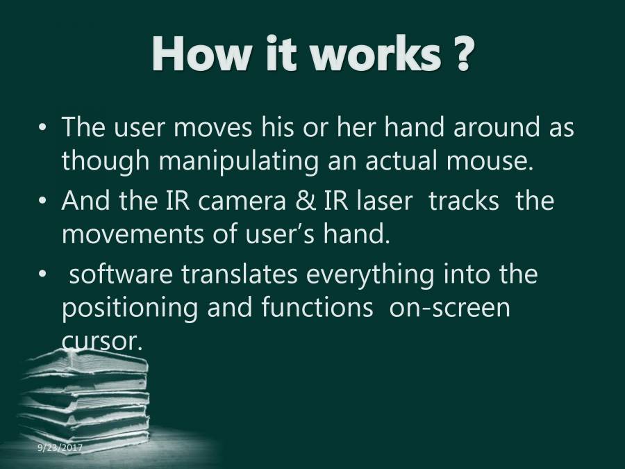Invisible Mouse - PowerPoint Slides - LearnPick India