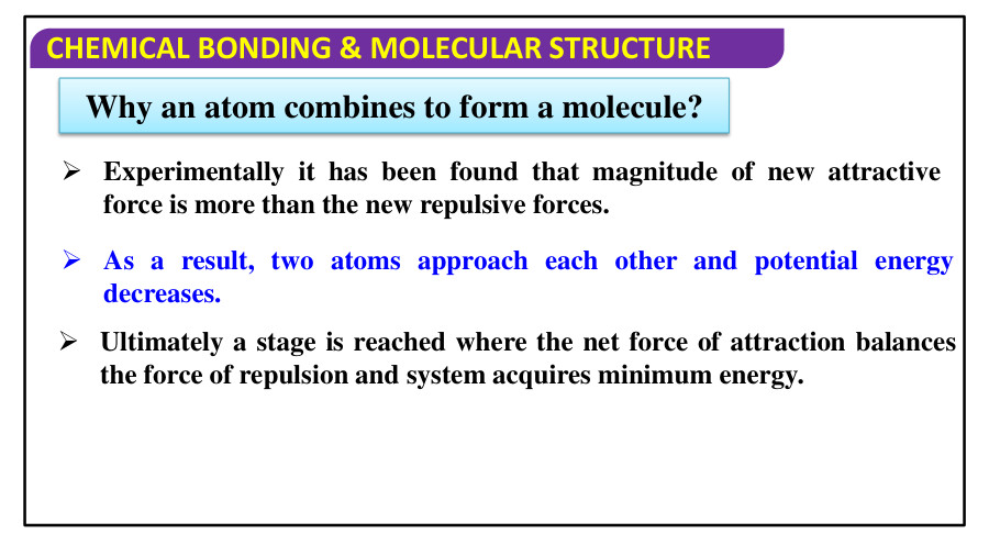 Chemical bonding - PowerPoint Slides - LearnPick India