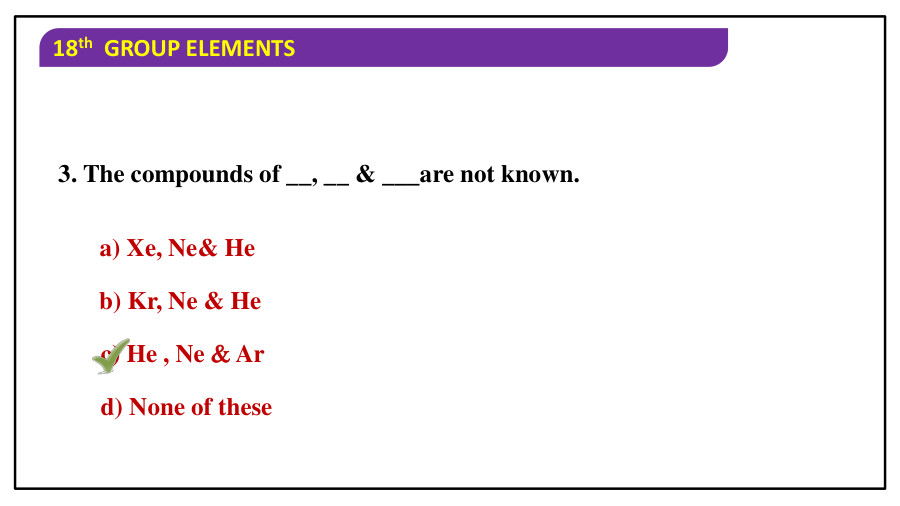 18 Group Elements - PowerPoint Slides - LearnPick India