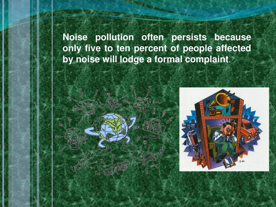 Noise Pollution - PowerPoint Slides - LearnPick India