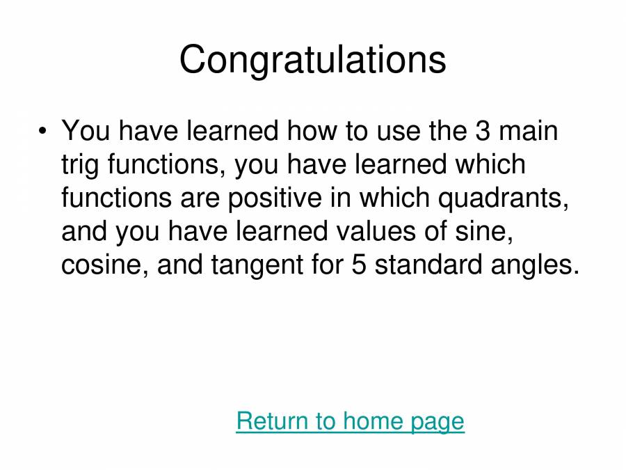 T Ratios - PowerPoint Slides - LearnPick India