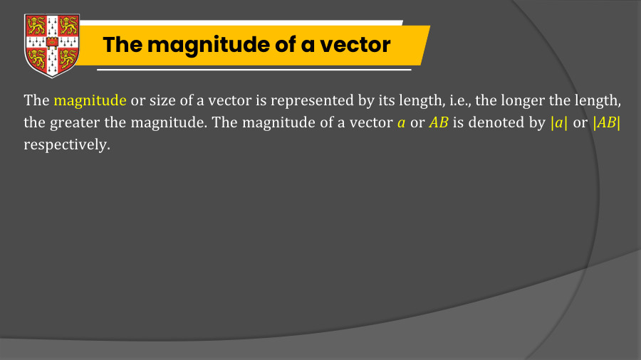 Vectors - PowerPoint Slides - LearnPick India