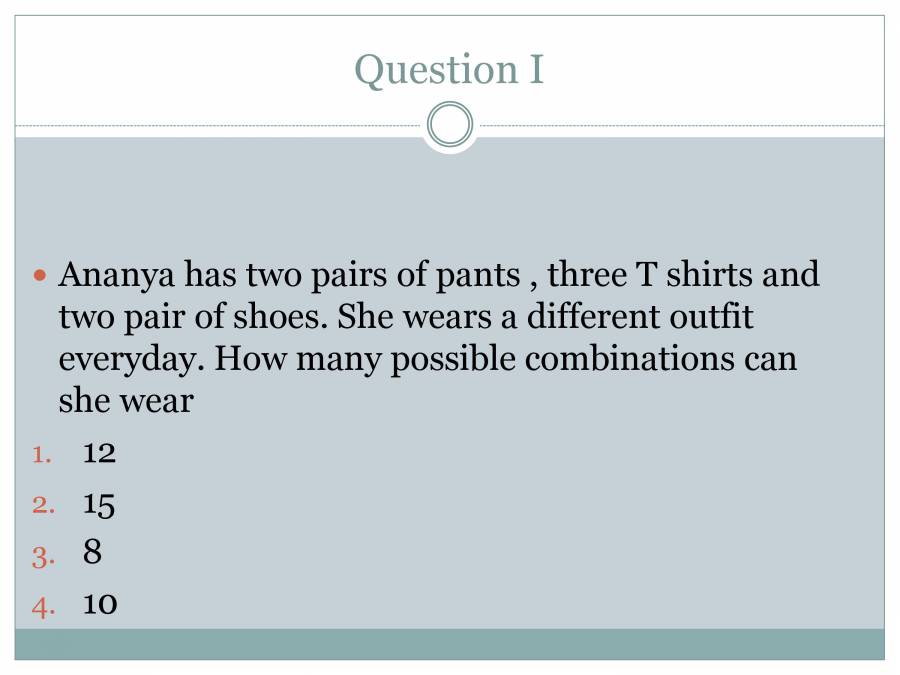 Competition Level Questions For Classes 9-10 - PowerPoint Slides ...