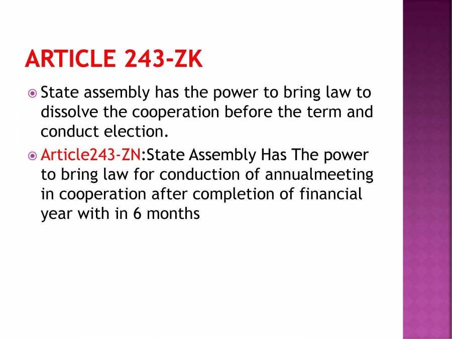 Indian Constitution Article Above 242 - PowerPoint Slides - LearnPick India