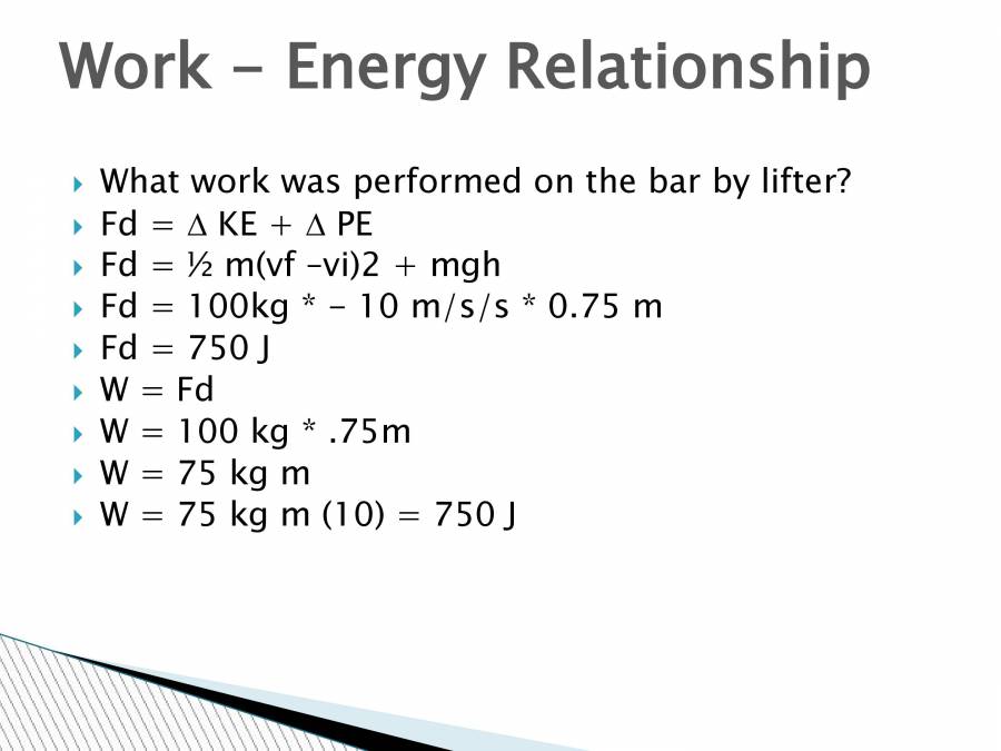 Work- Power- Energy - PowerPoint Slides - LearnPick India