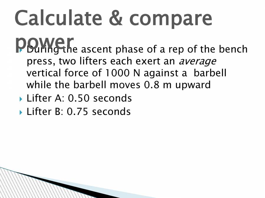 Work- Power- Energy - PowerPoint Slides - LearnPick India