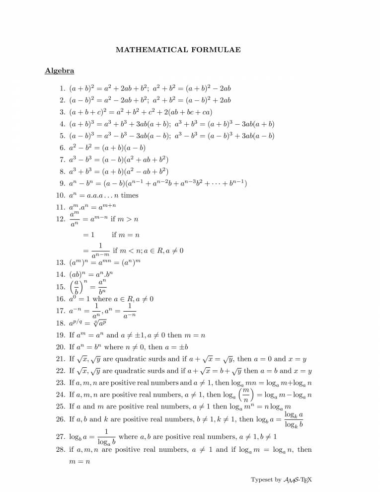 Algebra - PowerPoint Slides - LearnPick India