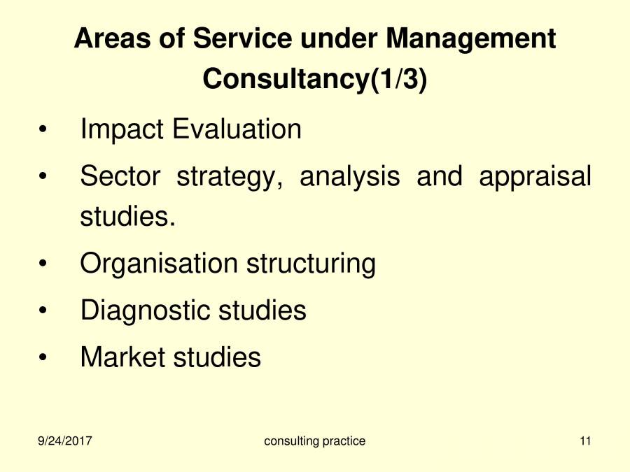 Consulting Practice - PowerPoint Slides - LearnPick India