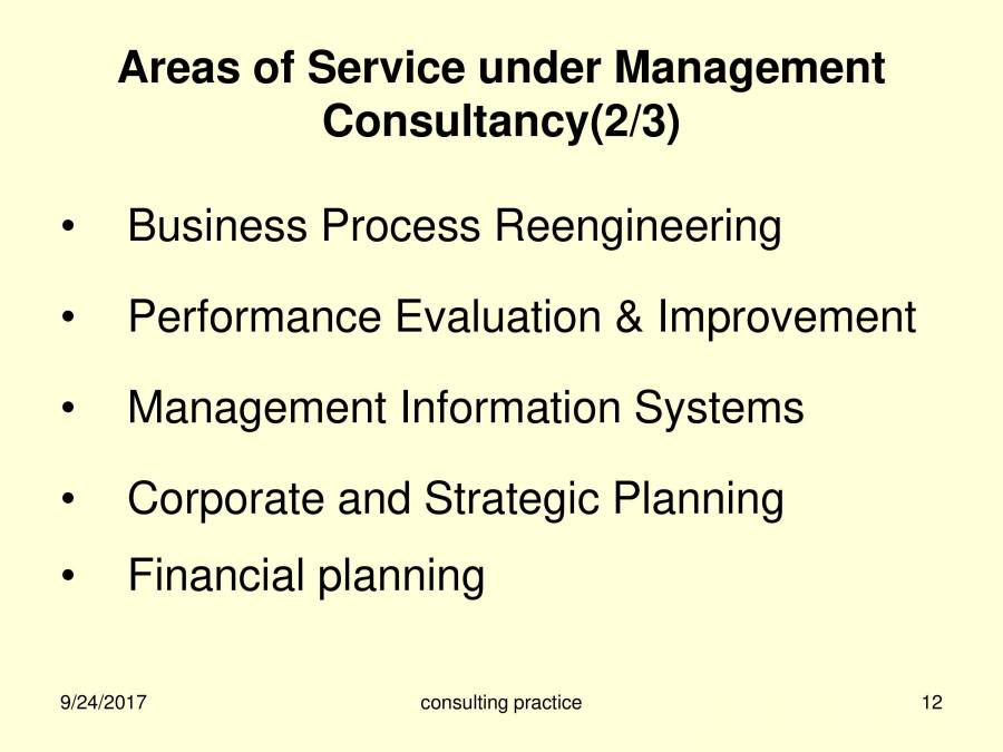 Consulting Practice - PowerPoint Slides - LearnPick India