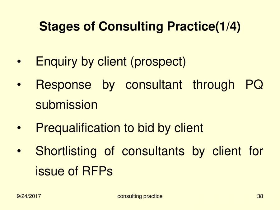 Consulting Practice - PowerPoint Slides - LearnPick India