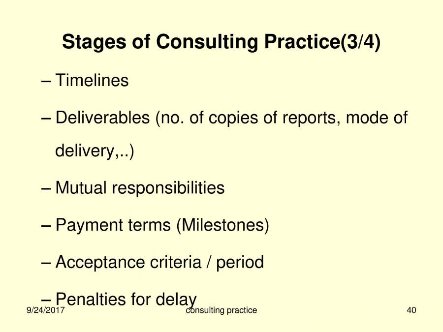 Consulting Practice - PowerPoint Slides - LearnPick India