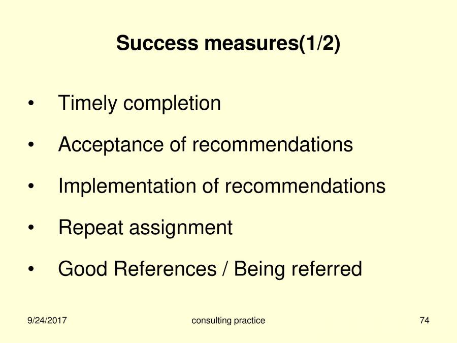 Consulting Practice - PowerPoint Slides - LearnPick India