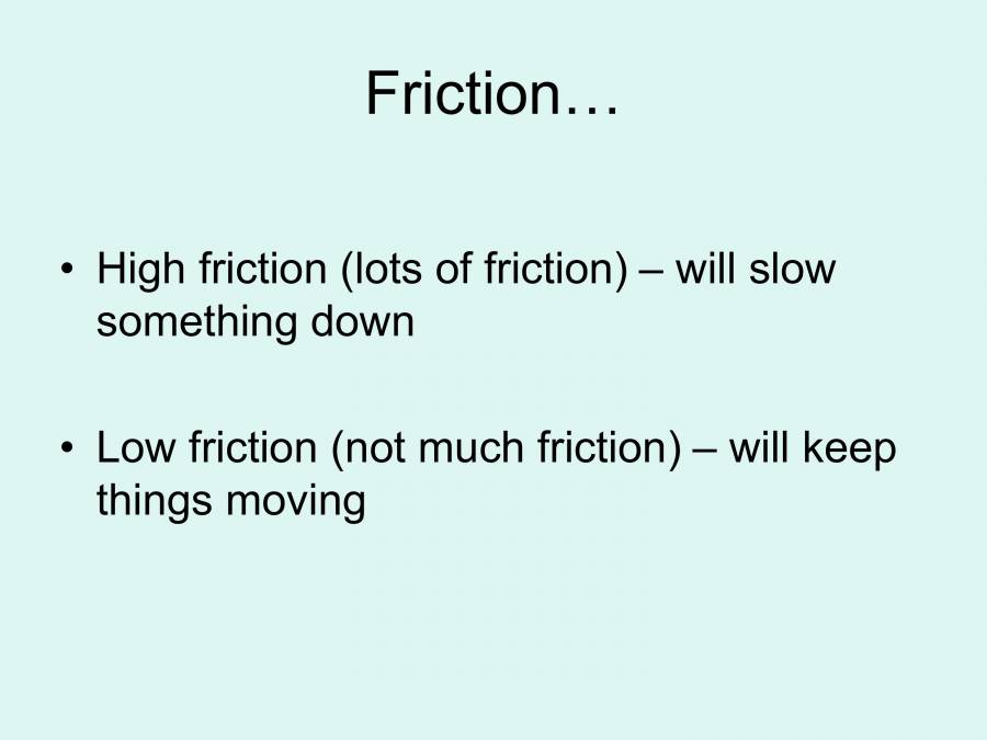 Friction - PowerPoint Slides - LearnPick India