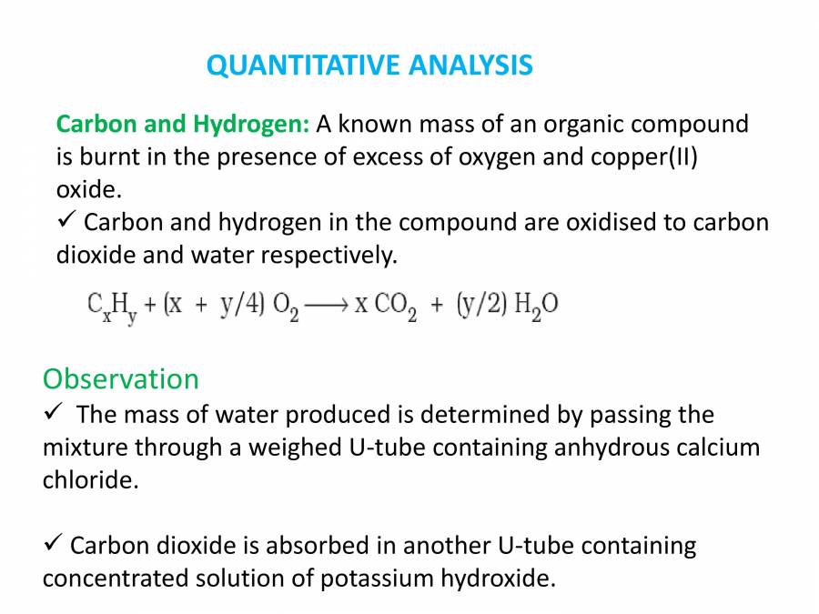 Organic Chemistry- Purification Of Organic Compound - PowerPoint Slides ...