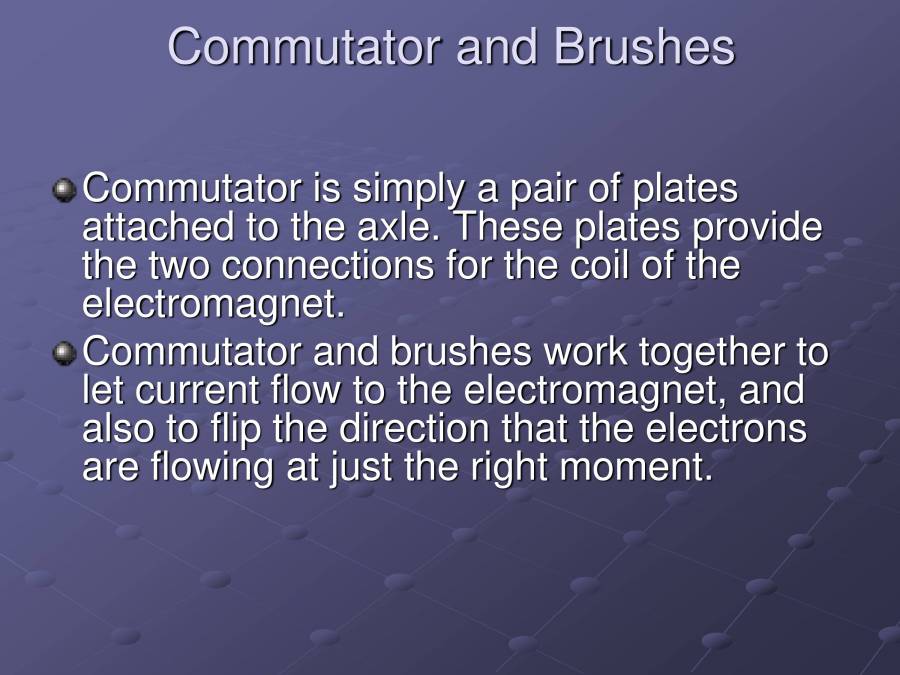 Electric Motor - PowerPoint Slides - LearnPick India