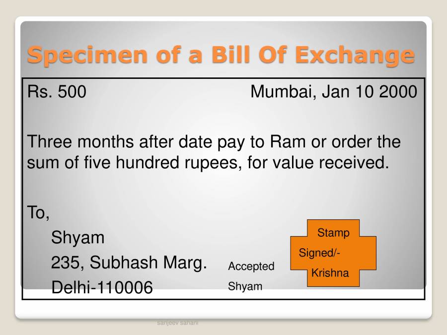 PPT On Negotiable Instrument Act - PowerPoint Slides - LearnPick India